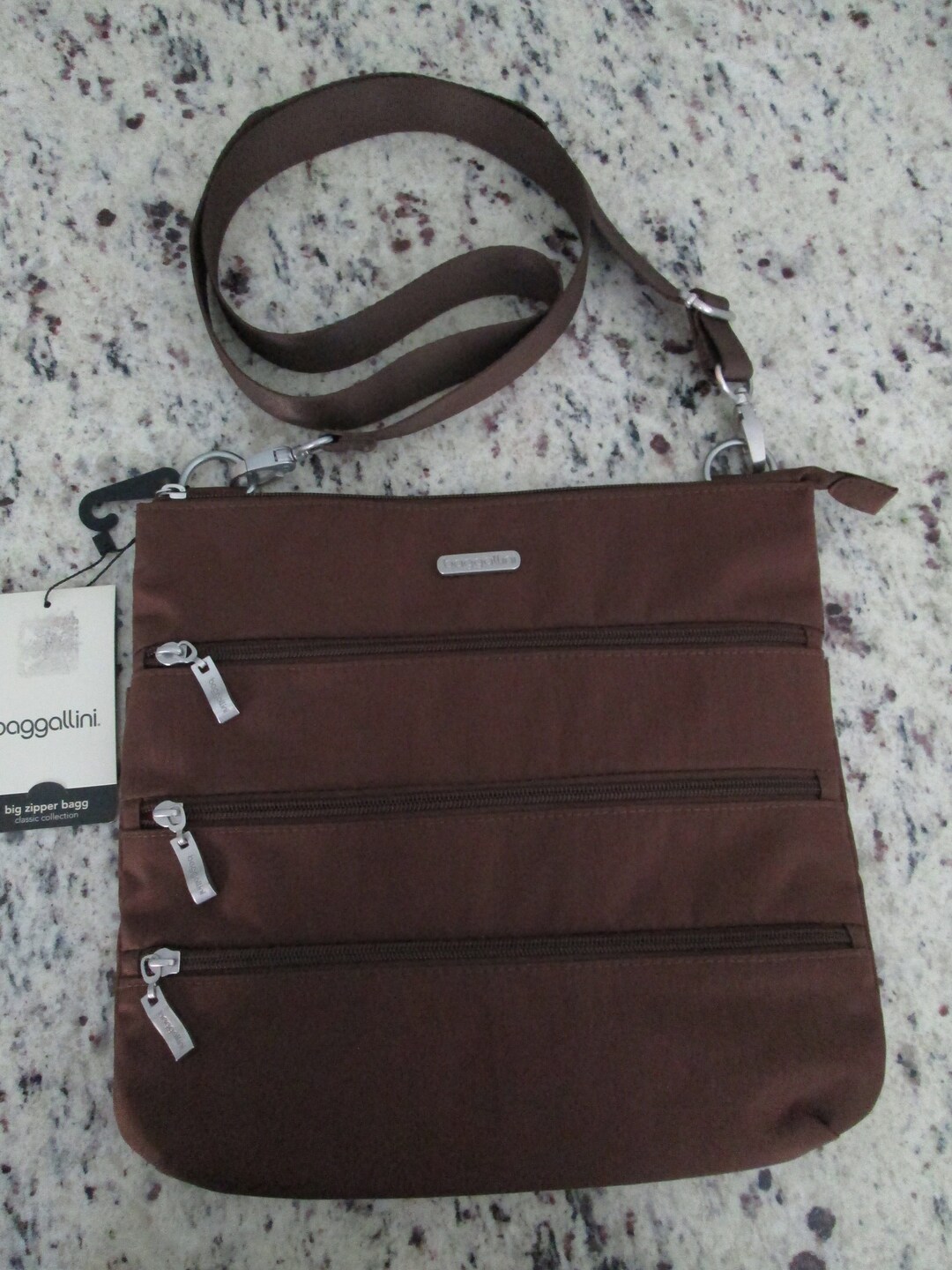 Baggallini Big Zipper Bag Crossbody Shoulder - Etsy