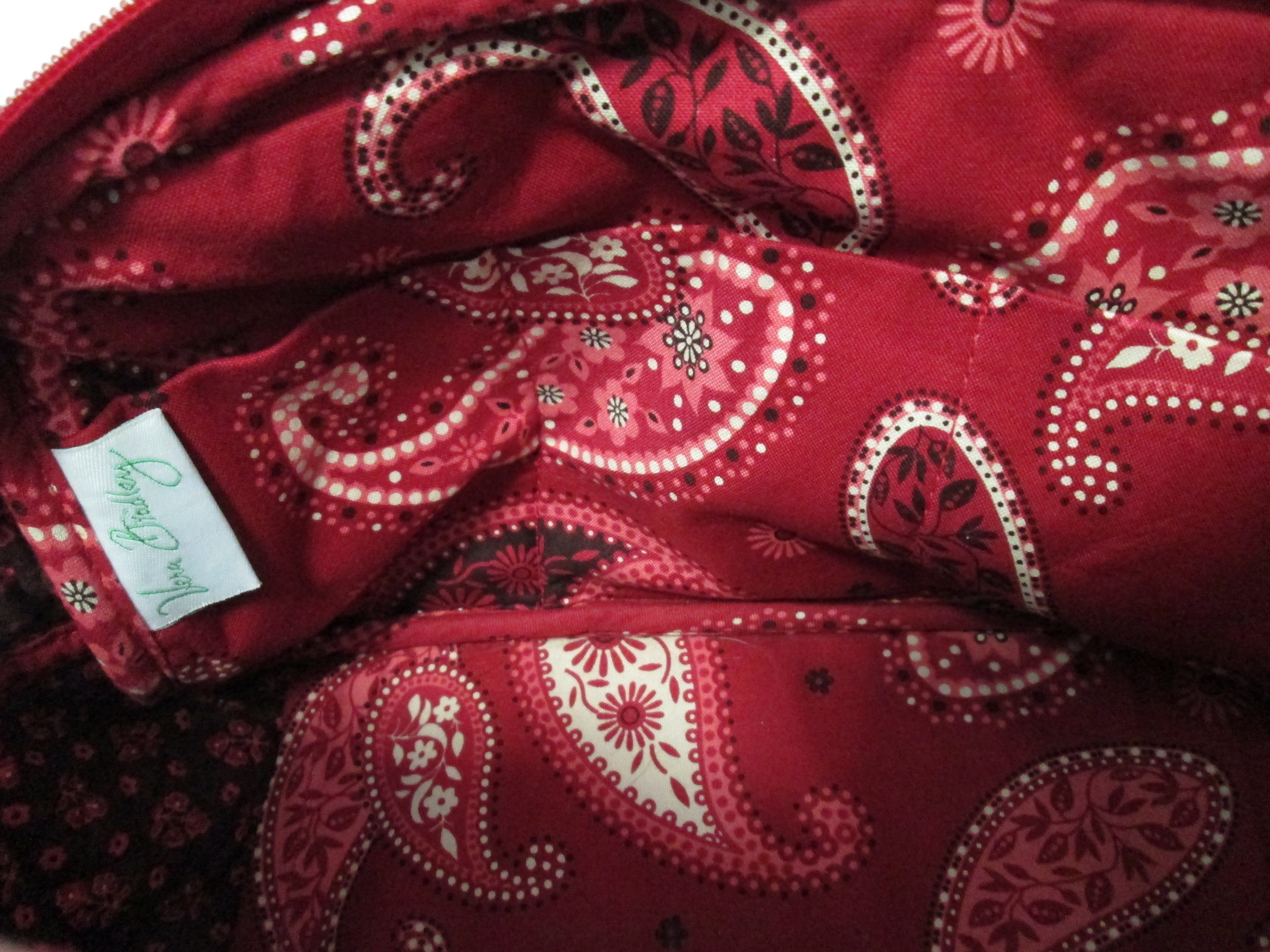 Vera Bradley Mesa Red Lola Bag - Etsy