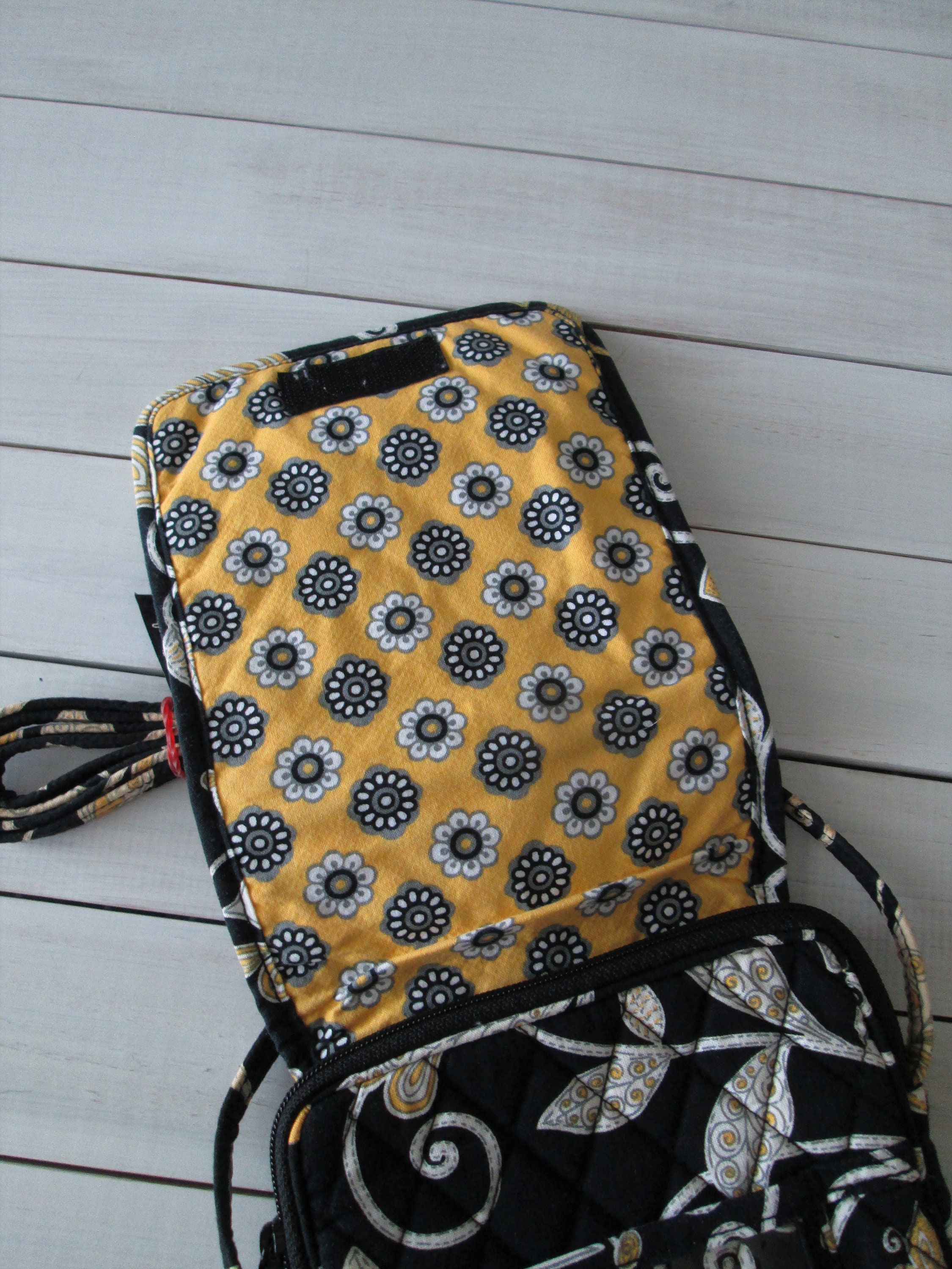 Vera Bradley Yellow Bird Mini Hipster - Etsy