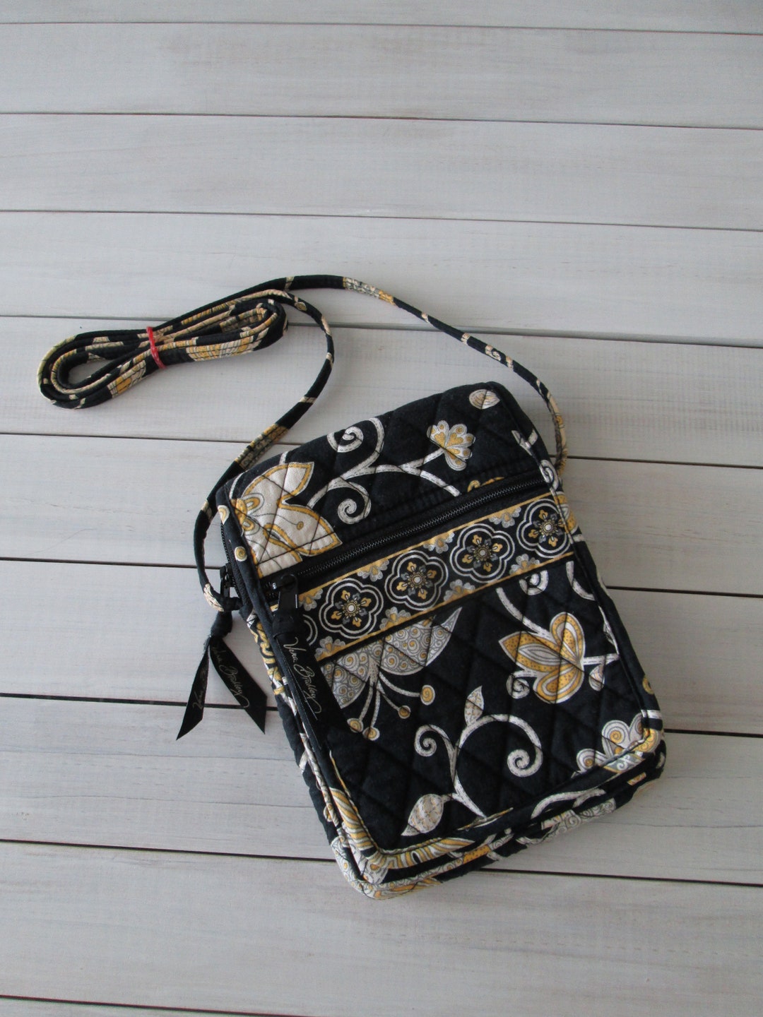 Vera Bradley Yellow Bird Mini Hipster - Etsy