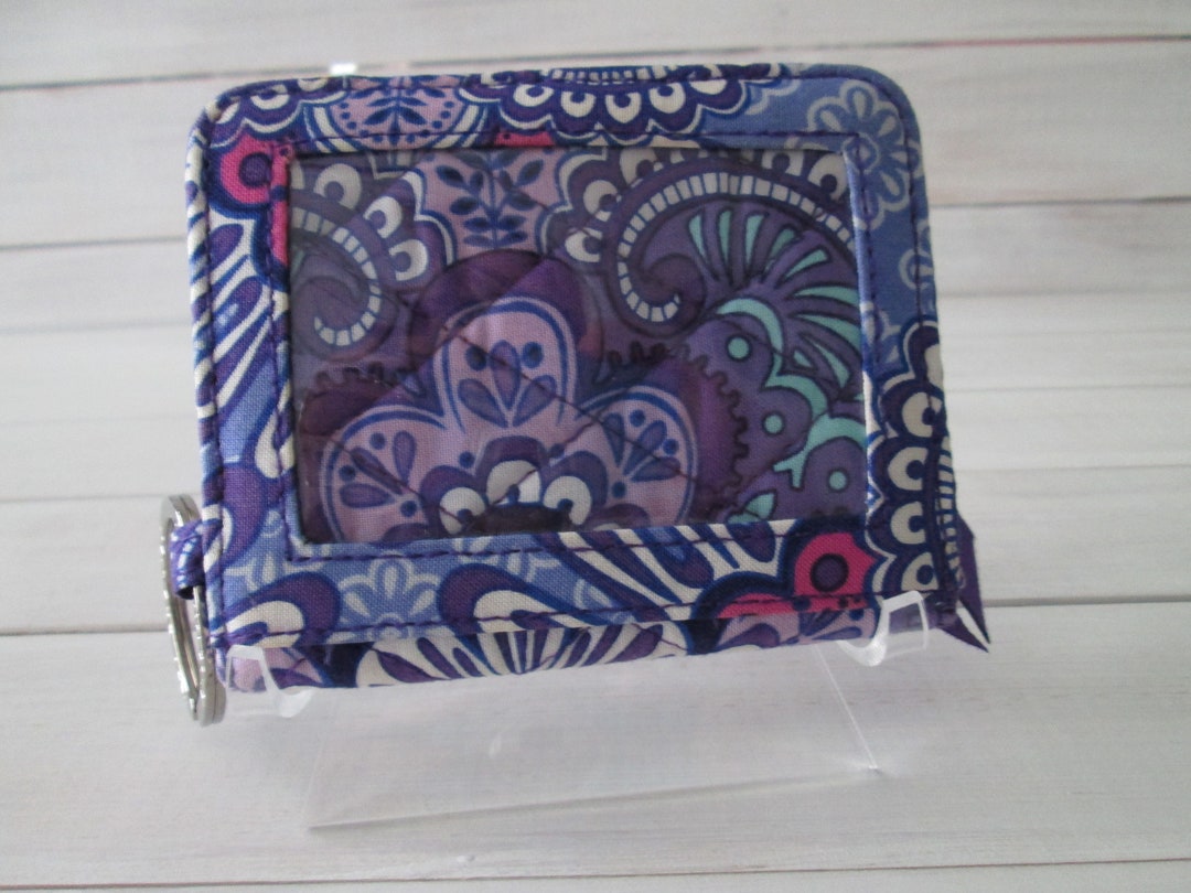 Vera Bradley Lilac Tapestry Campus Double ID Wallet - Etsy