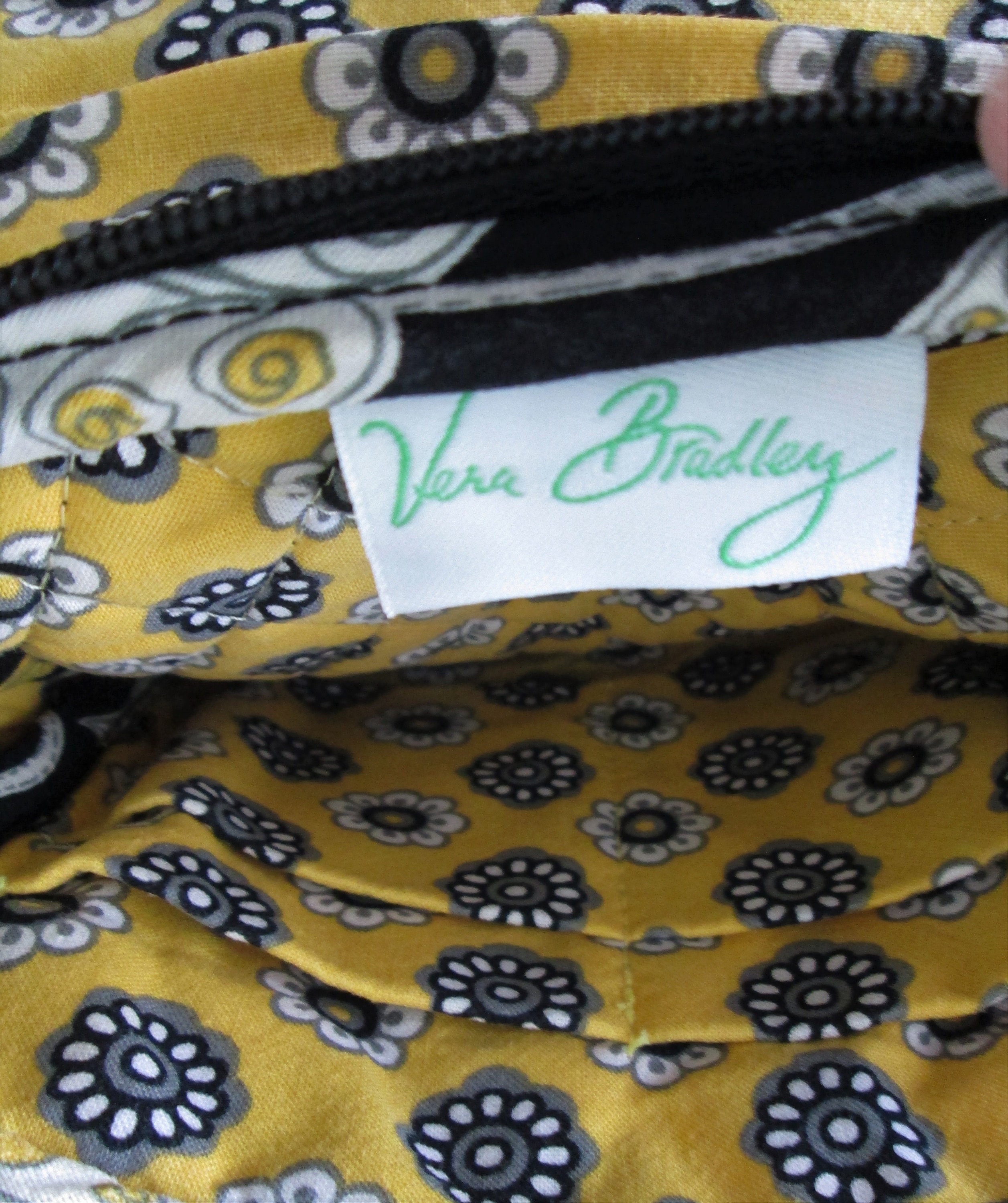 Vera Bradley Yellow Bird Mini Hipster - Etsy