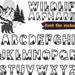 Dog Letters SVG, Dog Alphabet & Numbers SVG, Dog Silhouette Clipart ...