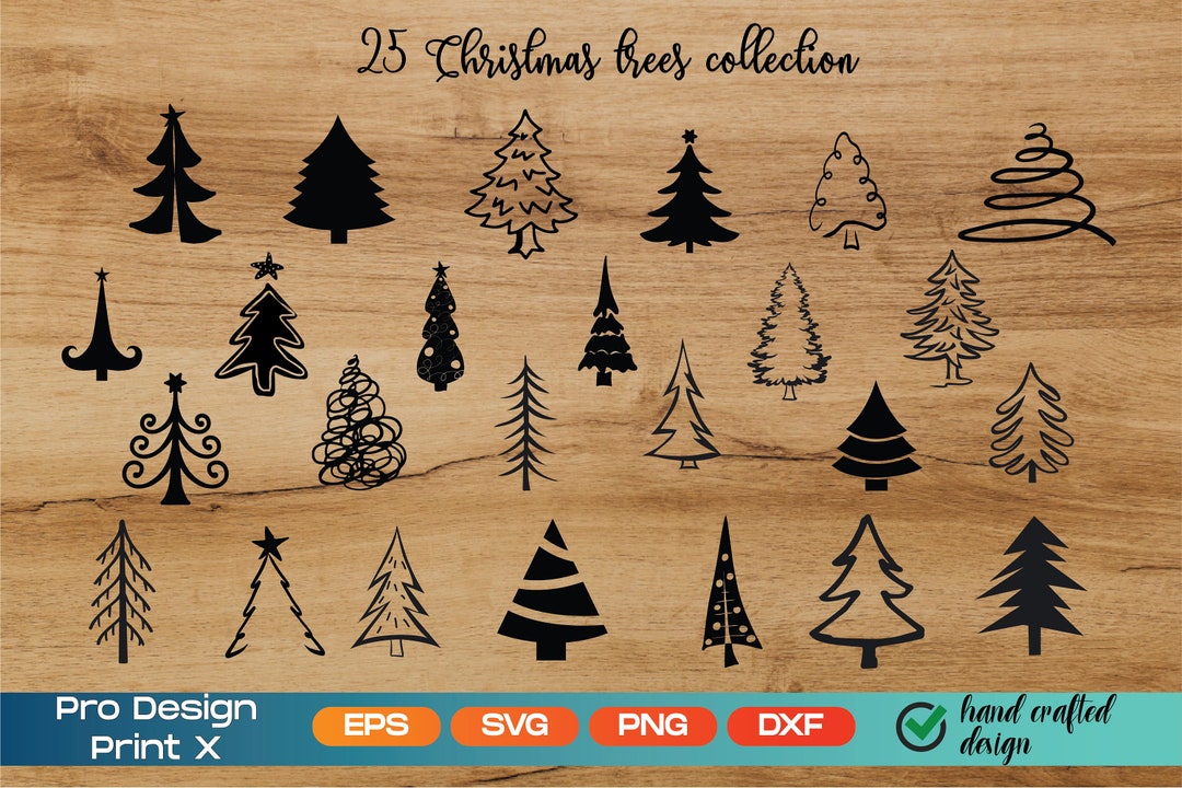 Christmas Tree Svg, Merry Christmas Svg, Xmas Tree Bundle Svg ...