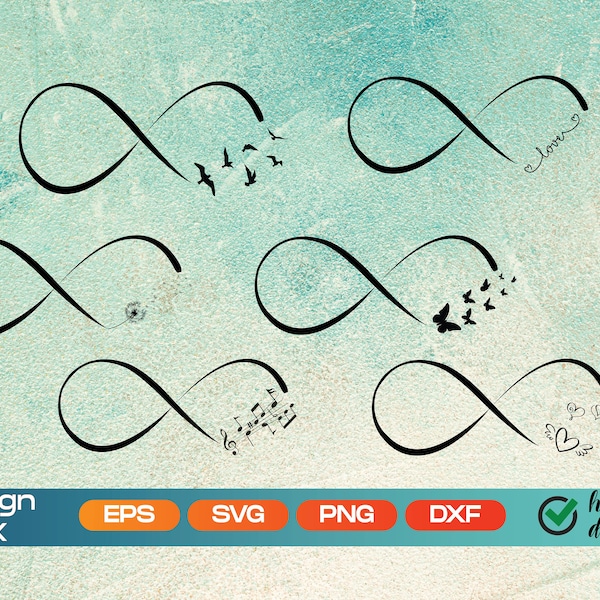 Infinity Symbol Svg - Etsy