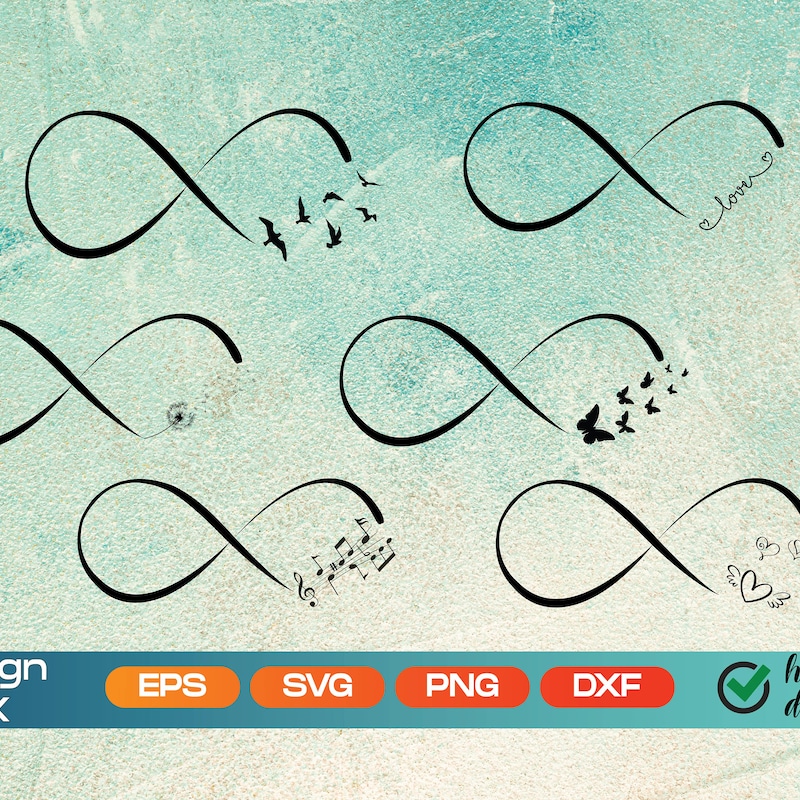 Infinity Svg - Etsy