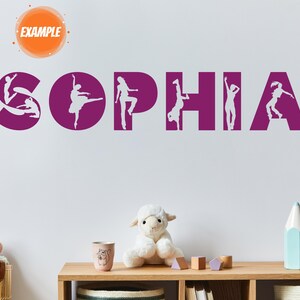 Dance Font, Dancer Letters, Dance Mom SVG, Kids Craft Font, Dancer ...