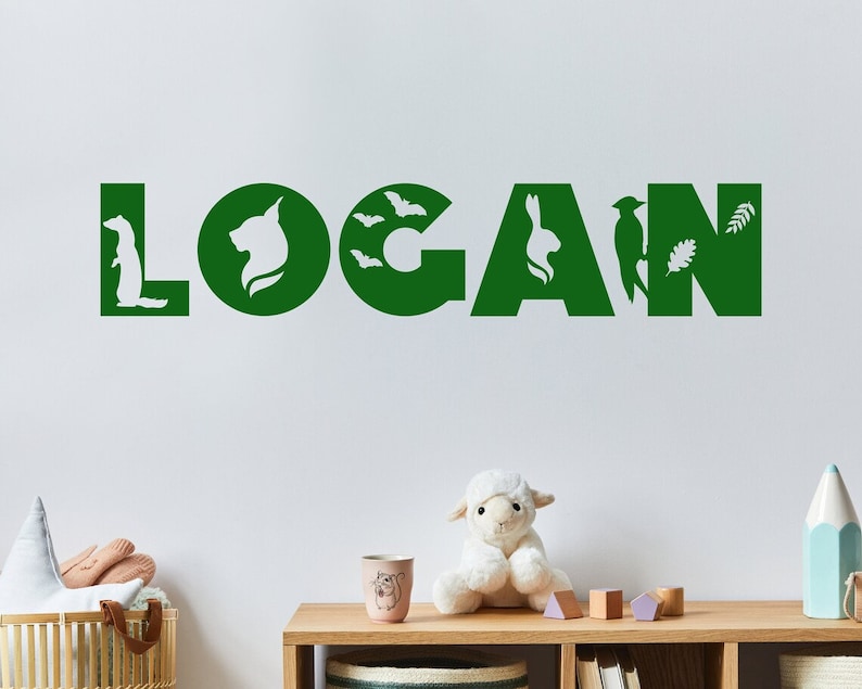 Wildlife Animals Letters SVG, Forest Animals Alphabet SVG, Woodland ...