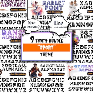 Basketball Font, Basketball Alphabet, Sports Font, Basketball Letters and Numbers, Basketball ...