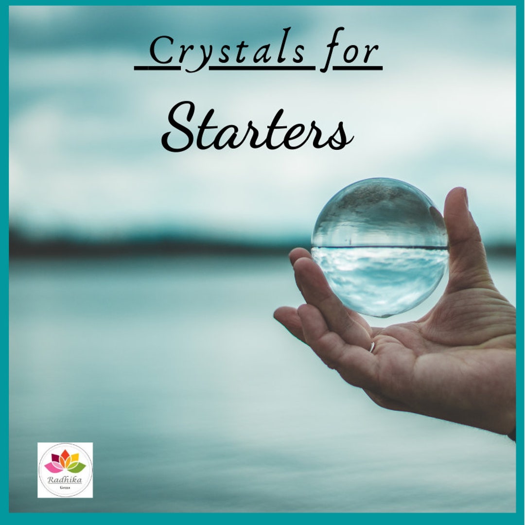 Crystal Starter Pack | 5 Piece Crystal Set, Info Card & Gift Box - Etsy