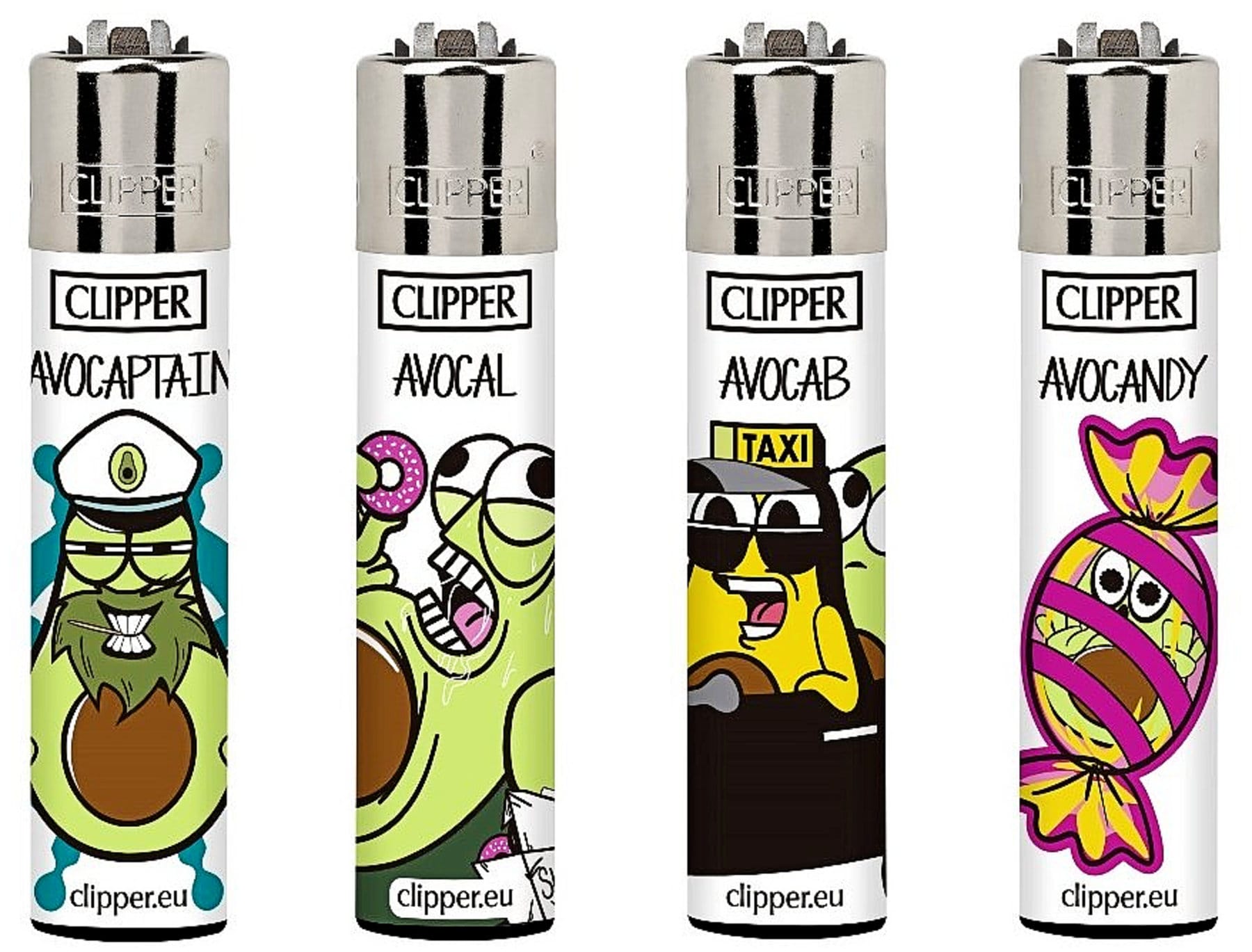 4 X Funny Avocado Rare Clippers Lighters Cool Clipper Lighter - Etsy
