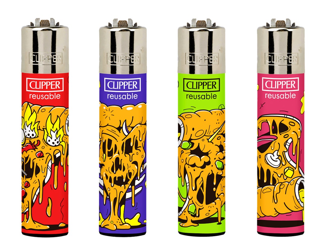 Pizza Horror RARE Clipper Lighters Funny Cool Clippers Lighter ...