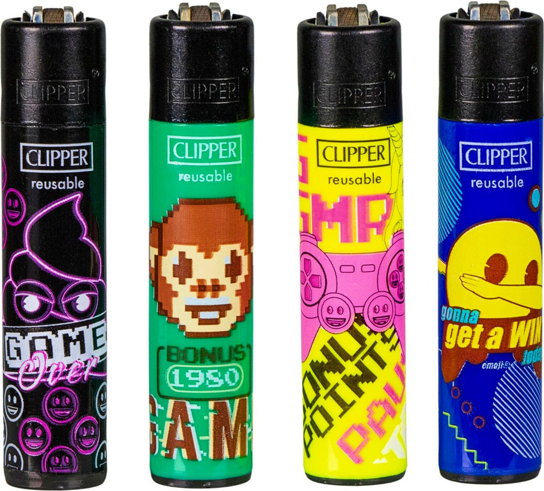 Emojis Gaming Clipper Lighters Rare Gamer Video Games Funny Cool ...