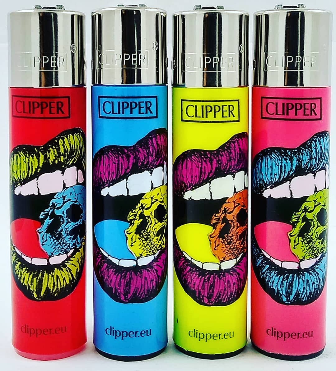 Skull Lips Rare Clipper Lighters Unique Funny Cool Clippers - Etsy