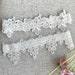 Embroidered Wedding Stretch Lace Garter Set/bridal Garter - Etsy Canada