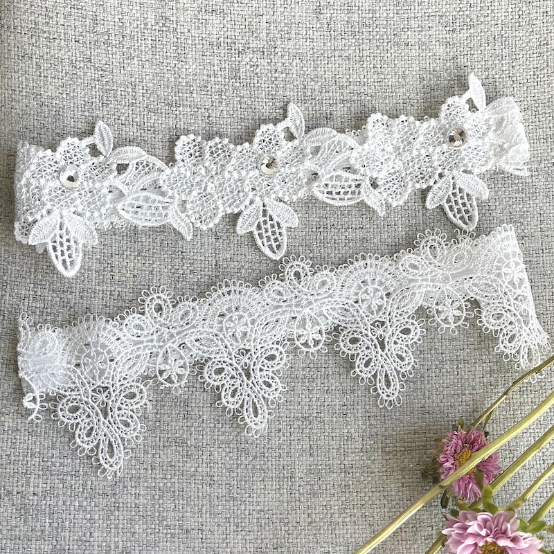 Crystal Garters - Etsy