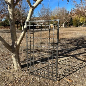 Artisan Made Garden Trellis, Multi Size Square Grid Plant Trellis for ...
