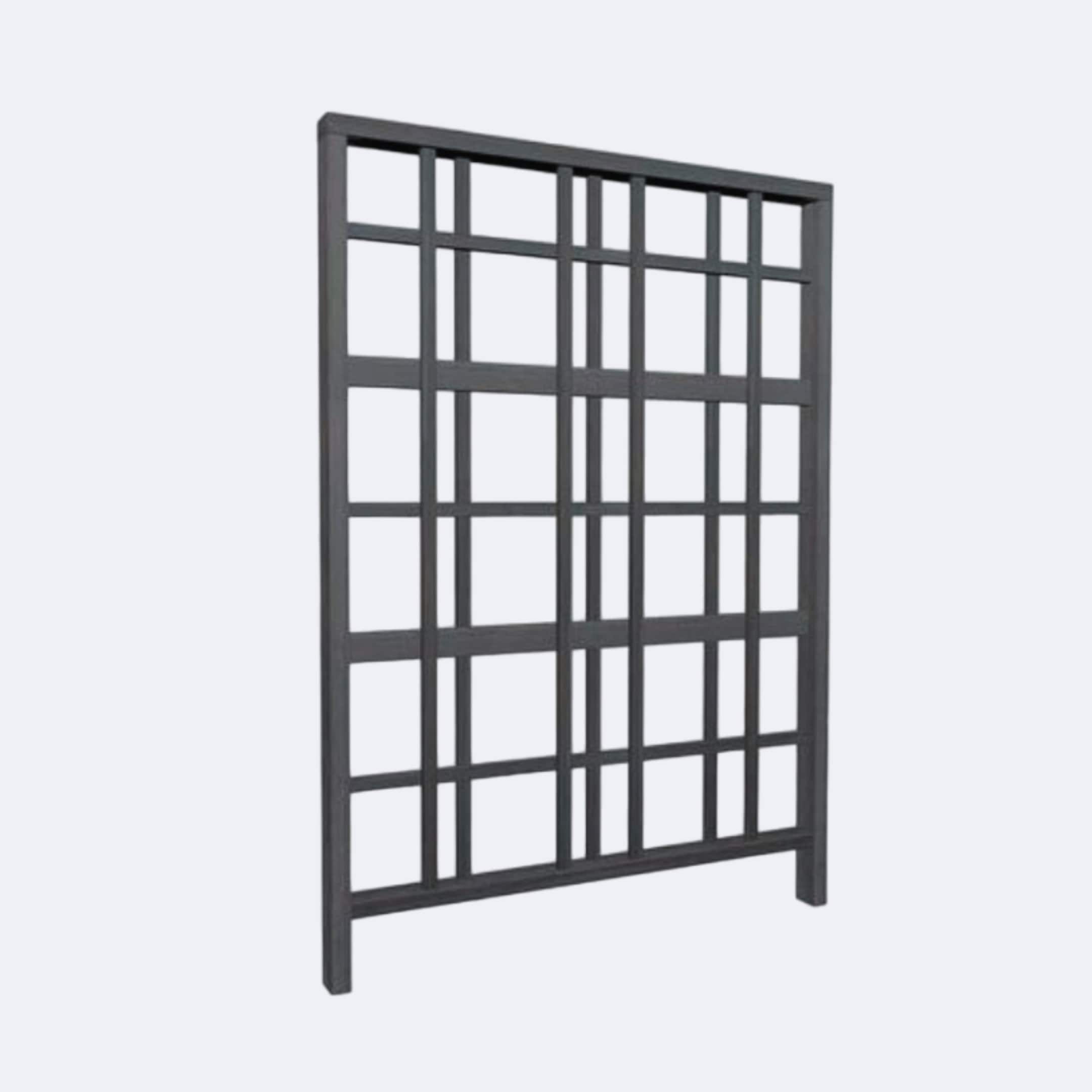 Urban Overlap Square Metal Trellis, Rust-proof Outdoor Trellis for ...