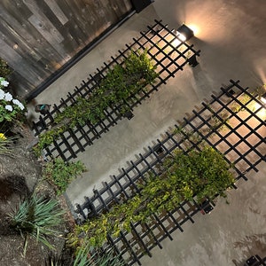 Multiple Size Trellis, Classic Square Grid Trellis, Outdoor Plant Panel ...