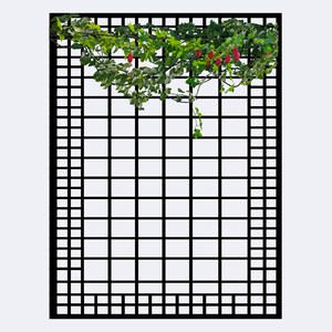 Artisan Made Garden Trellis, Multi Size Square Grid Plant Trellis for ...