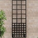 Vertical Square Grid Trellis Square Overlap Metal Trellis for Plant ...