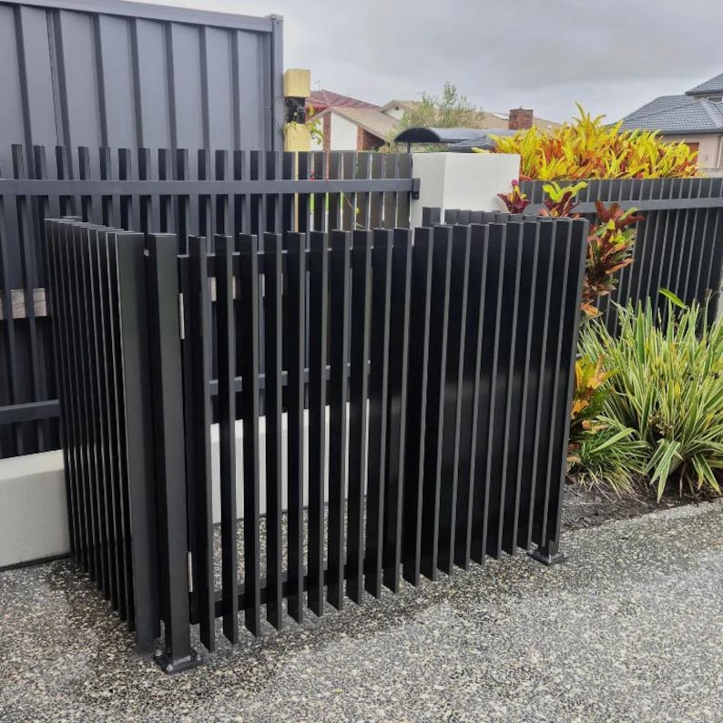 Modern Vertical Slate Panel, Rectangular Slate Modern Panels, Metal ...