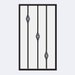 Basket Scroll Baluster Trellis, Modern Twist Scroll Panel for Climbing ...