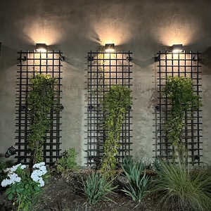 Multiple Size Trellis, Classic Square Grid Trellis, Outdoor Plant Panel ...