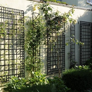 Artisan Made Garden Trellis, Multi Size Square Grid Plant Trellis for ...
