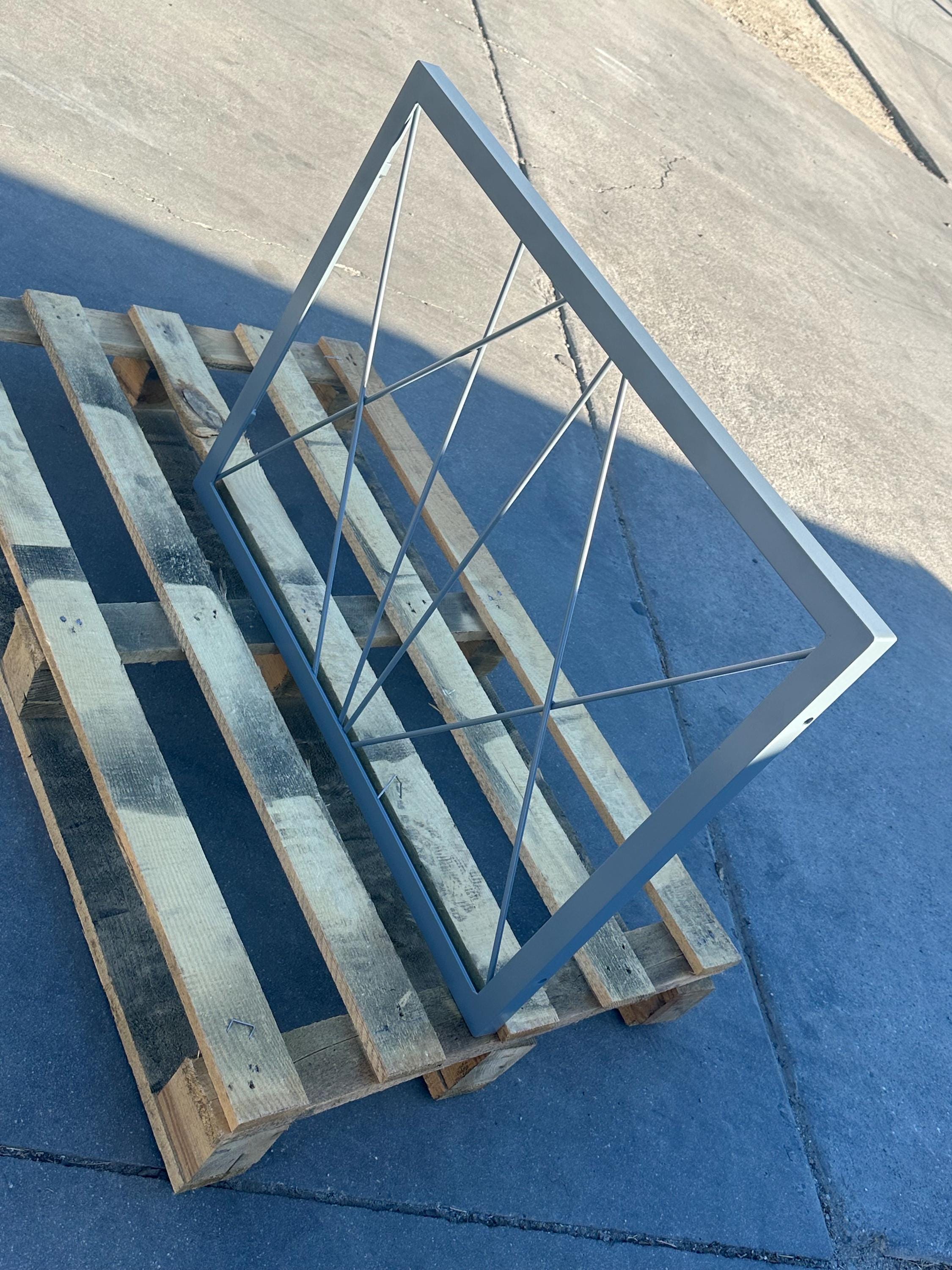 Modern Trellis Climbing Plants Wrough Iron Trellis Multi Color Powder ...