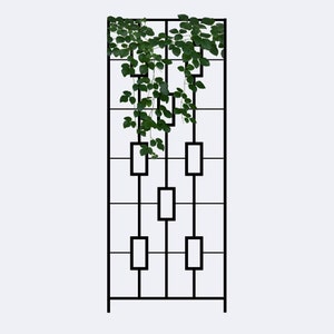 6.5H X 2W Panacea Contemporary Trellis, Live Wall, Vertical Steel ...