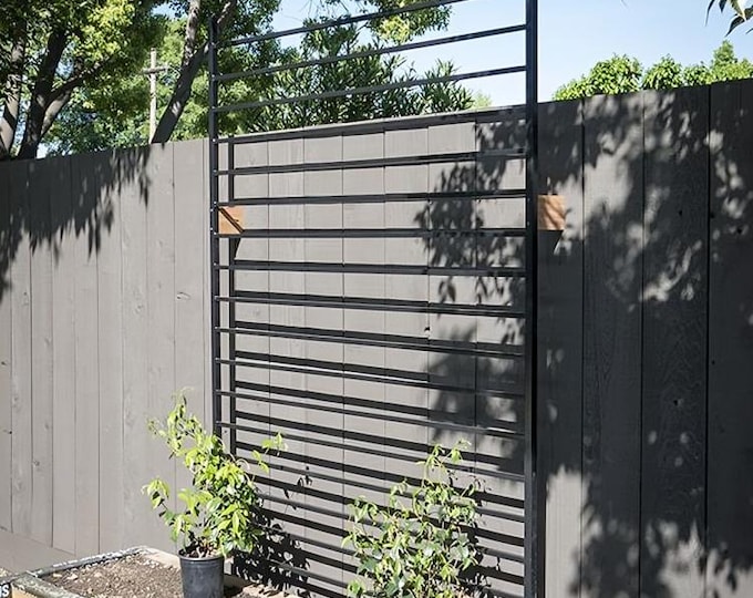 Classic Square Bar Trellis, Square Gridwall Panel, Heavy Duty Metal ...