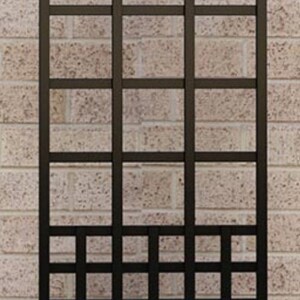 Vertical Square Grid Trellis Square Overlap Metal Trellis for Plant ...