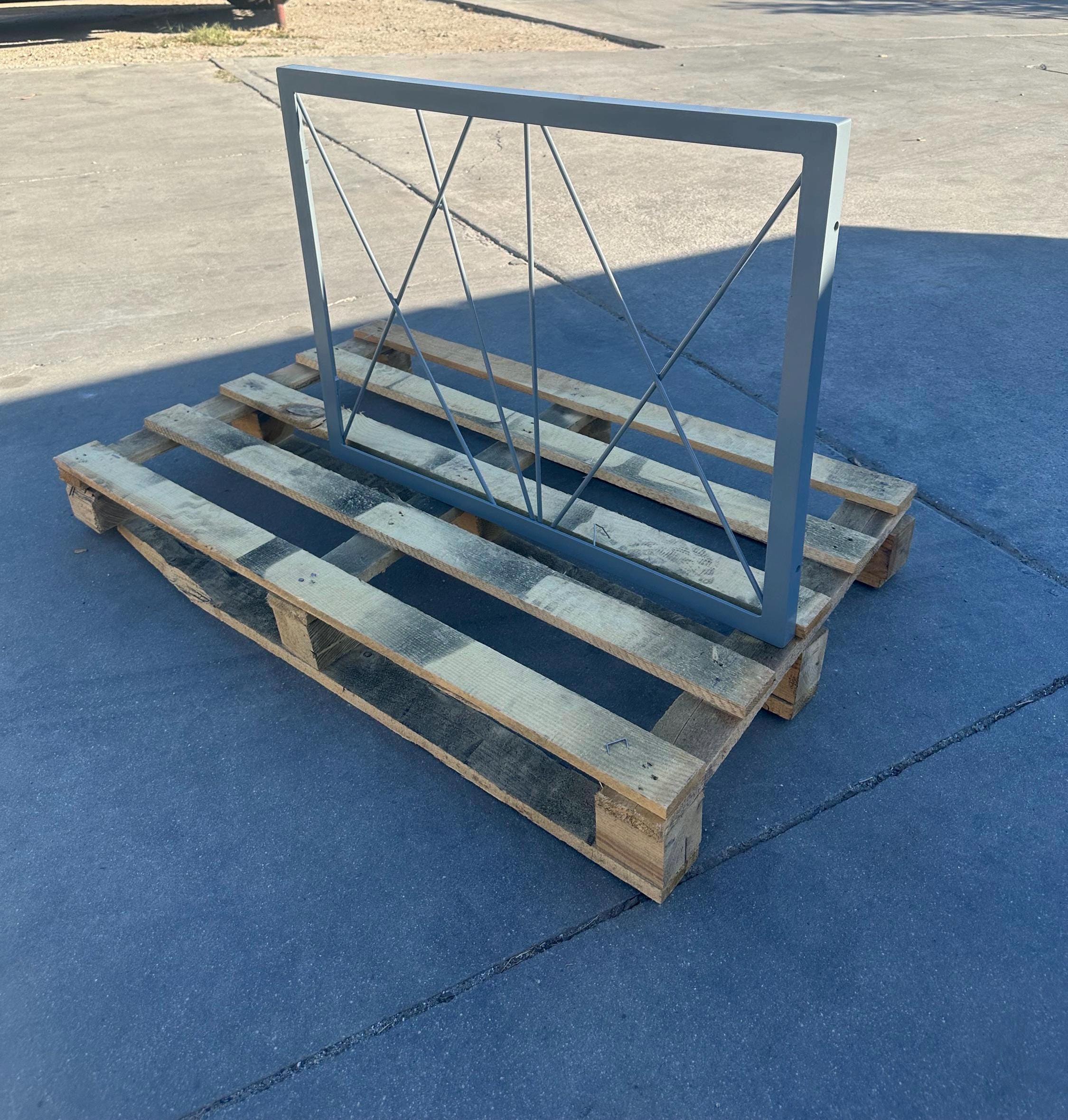 Modern Trellis Climbing Plants Wrough Iron Trellis Multi Color Powder ...