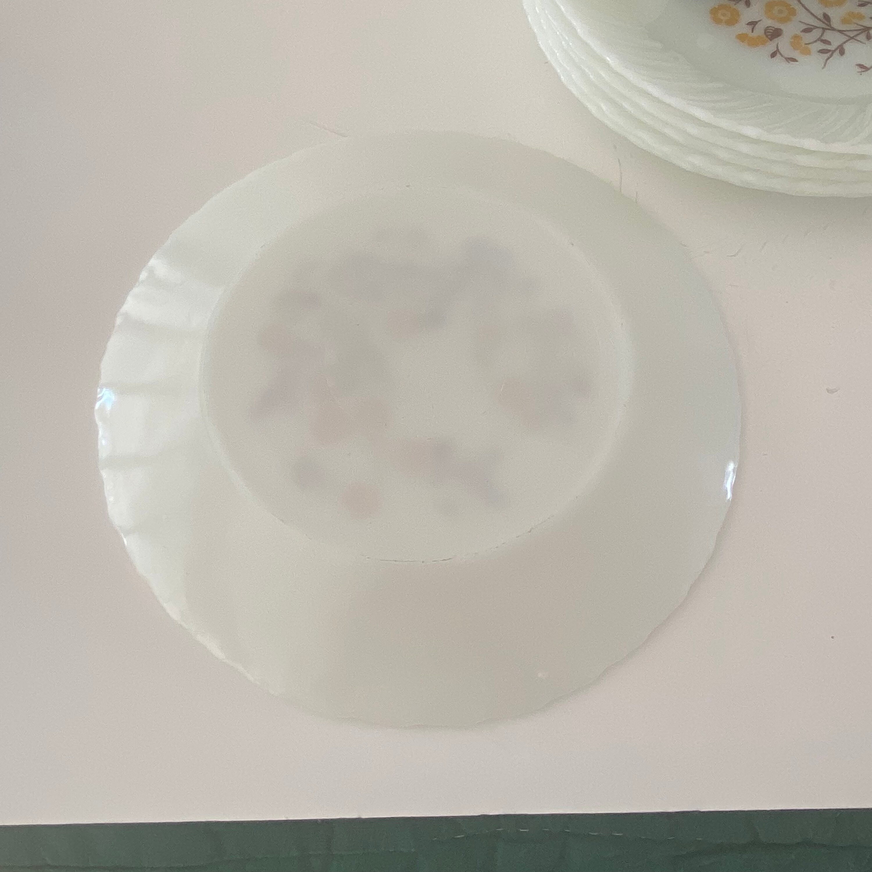1960s Termocrisa Mexican Milk Glass Dinner Plates Set of 6 - Etsy