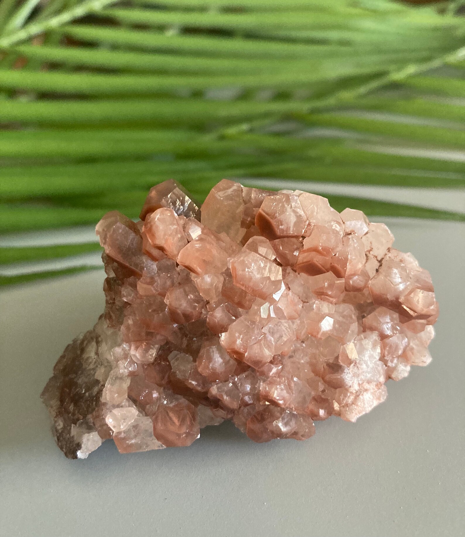 Red Calcite Cluster, UV Reactive Calcite, Self Care Crystal - Etsy
