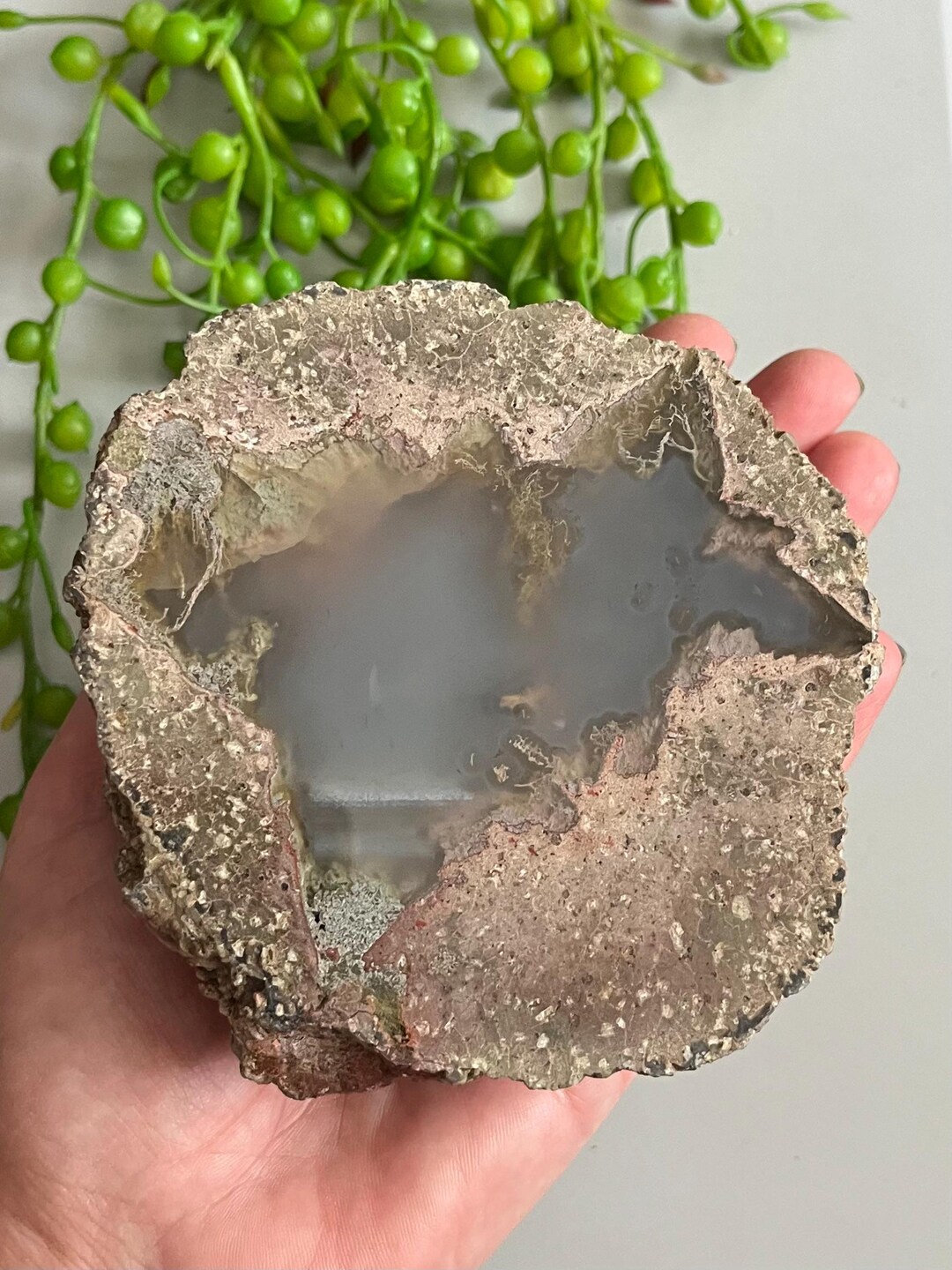 Polished Oregon Thunder Egg, Oregon Agate - Etsy