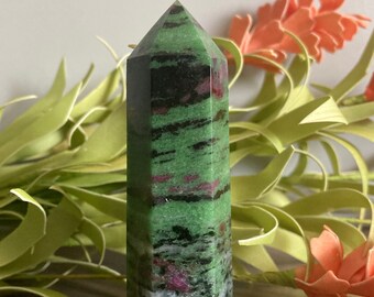 Ruby Zoisite Tower - Etsy