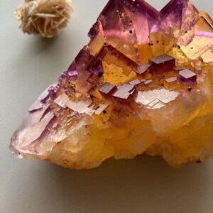 Large Fluorite Cluster With Calcite From Hardin Co., Illinois, USA - Etsy