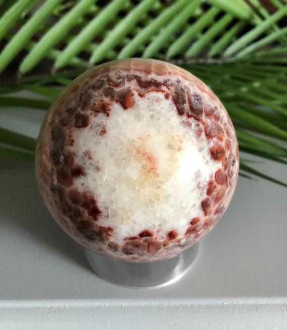 Dali Jasper Sphere Rainbow Banded Calcite Sphere Self Care | Etsy