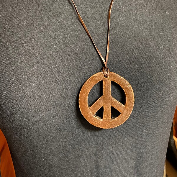 Ceramic Peace Sign - Etsy