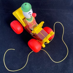 Fisher Price Jolly Jalopy Pull Toy With Plastic String - Etsy
