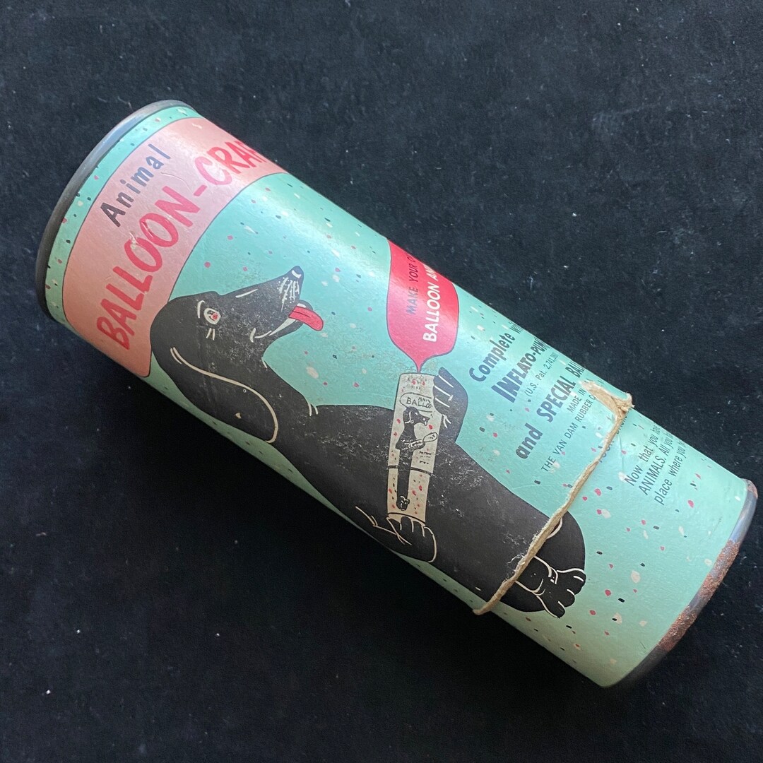 Vintage Animal Balloon Craft Inflato-pump Novelty - Etsy