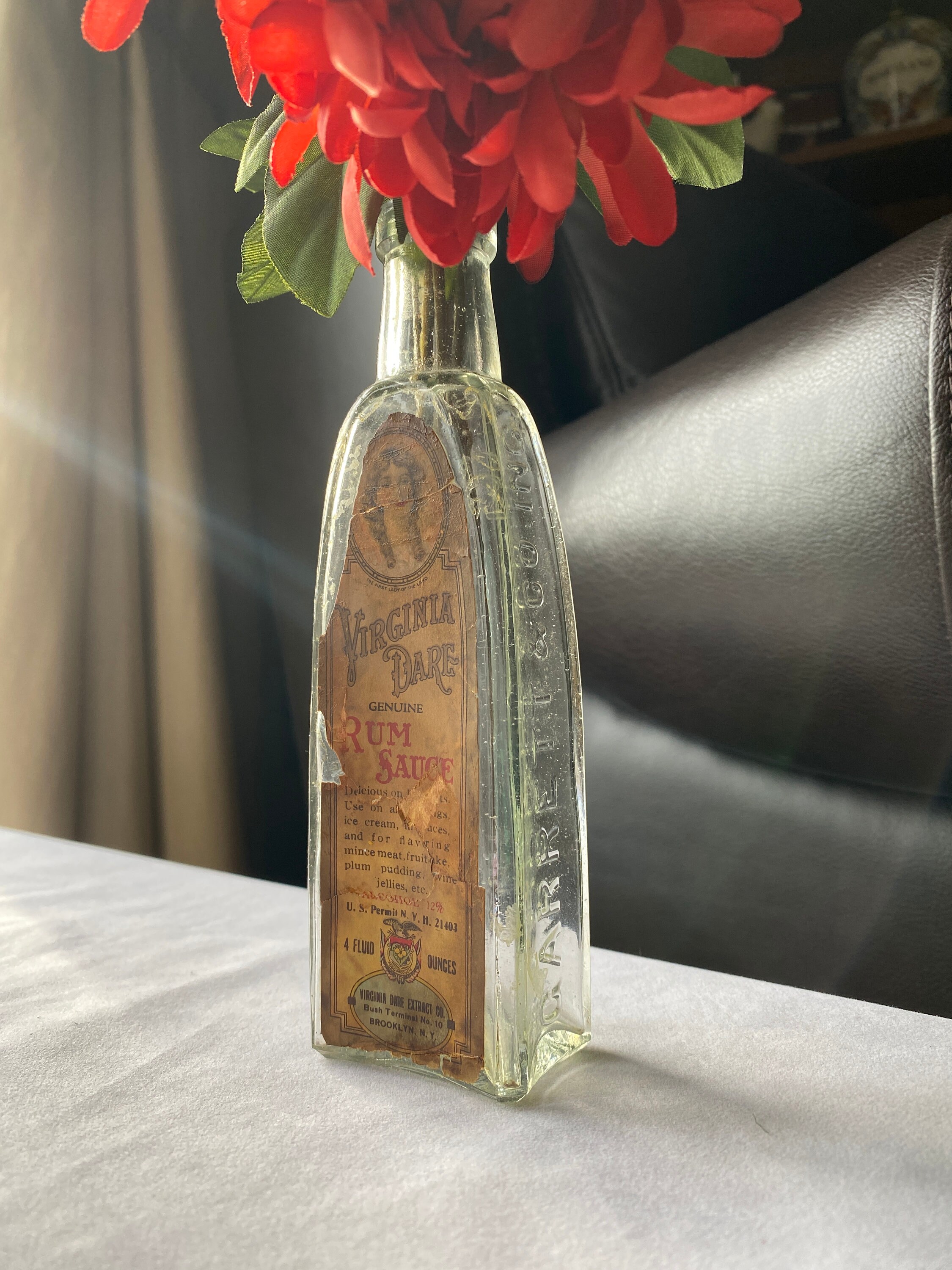Antique Rum Bottle