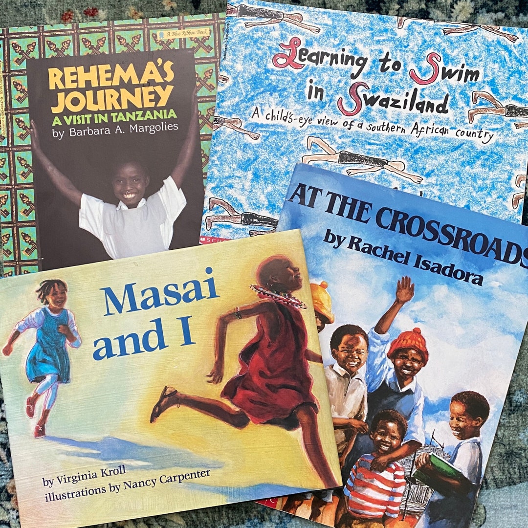 Four Vintage Children’s Books About Africa - Etsy