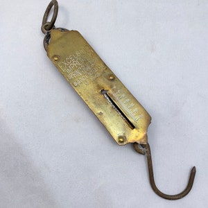 Vintage Excelsior Improved Spring Balance by Sargent and Co. - Etsy