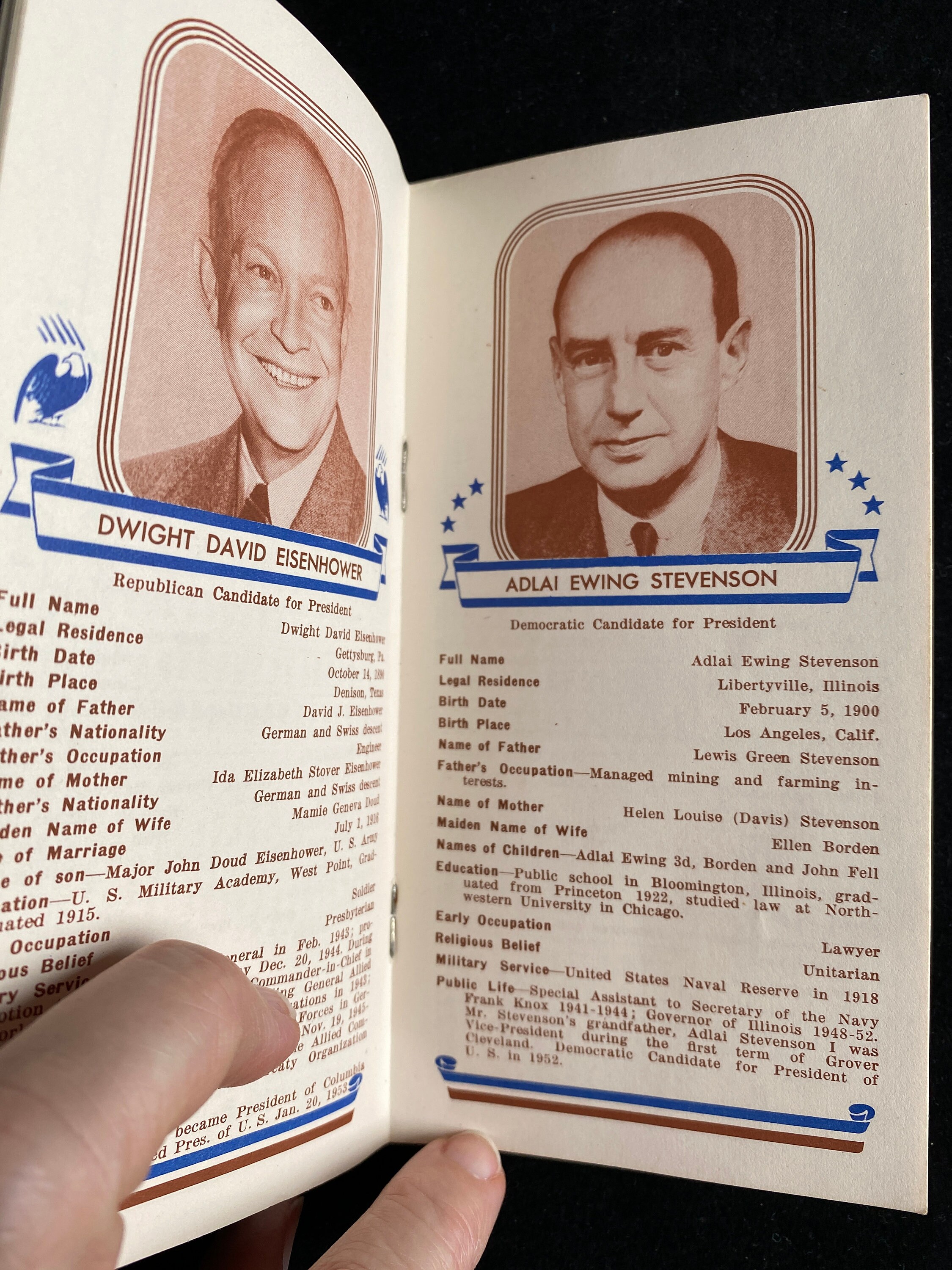 The Book of Presidents 1956 Pamphlet - Etsy