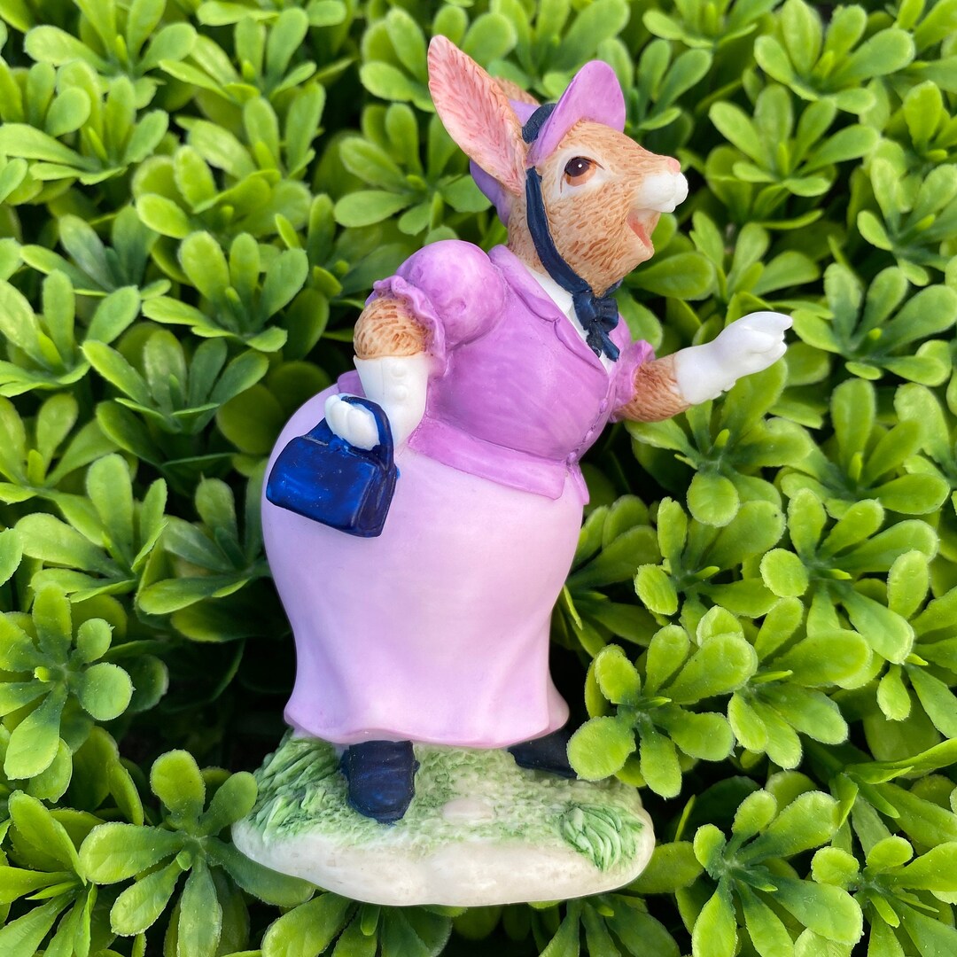 Royal Doulton Lady Ratley Bunny Figure - Etsy