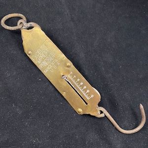 Vintage Excelsior Improved Spring Balance by Sargent and Co. - Etsy