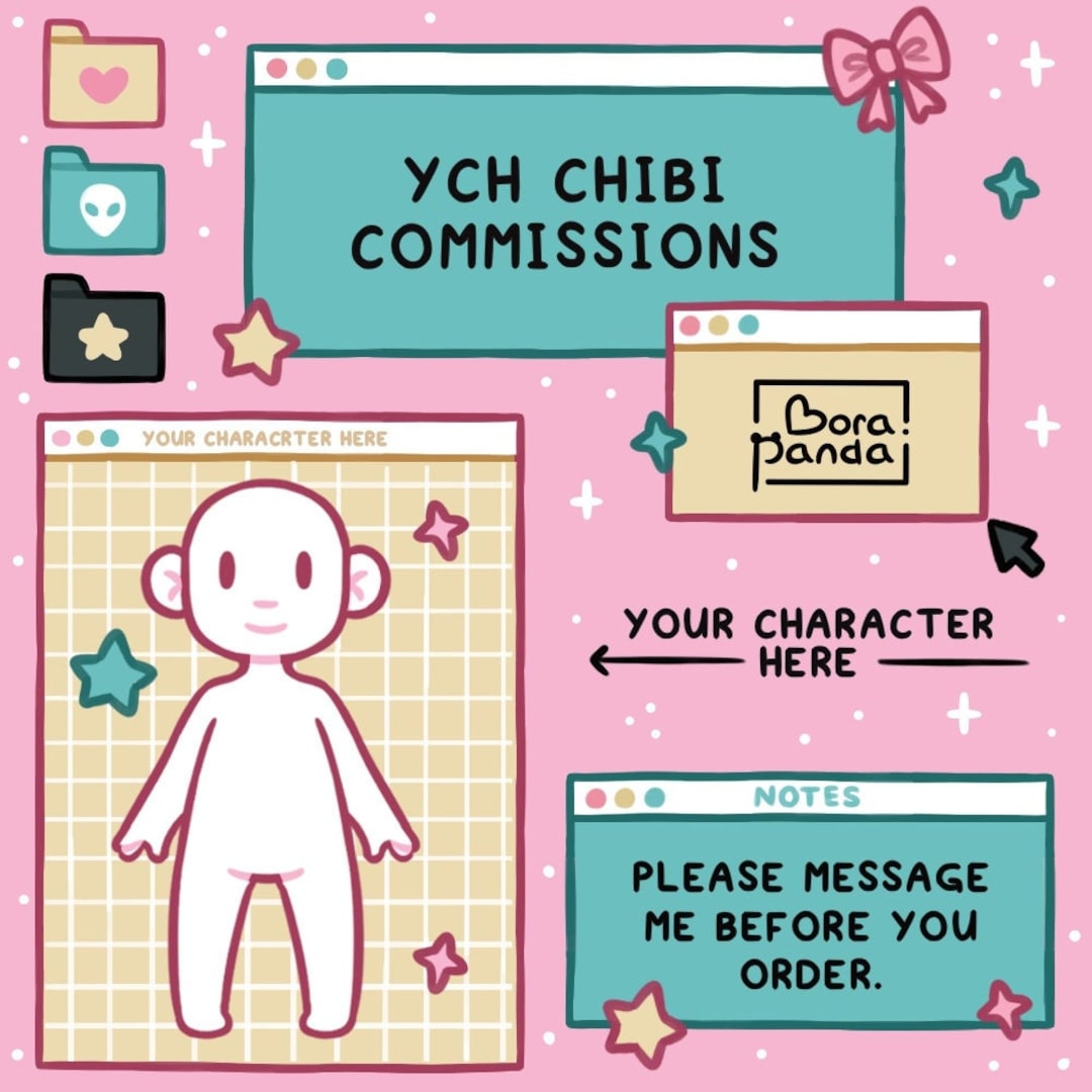 YCH Chibi Commissions - Etsy